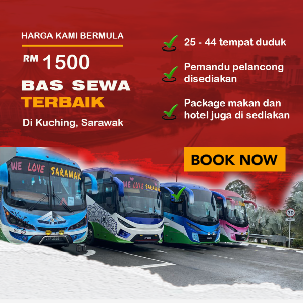 Sewa bas di Kuching Sarawak - Ikramtransports